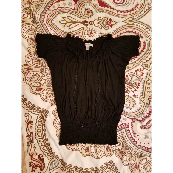 Body Central | Tops | Body Central Black Boho Blouse | Poshmark